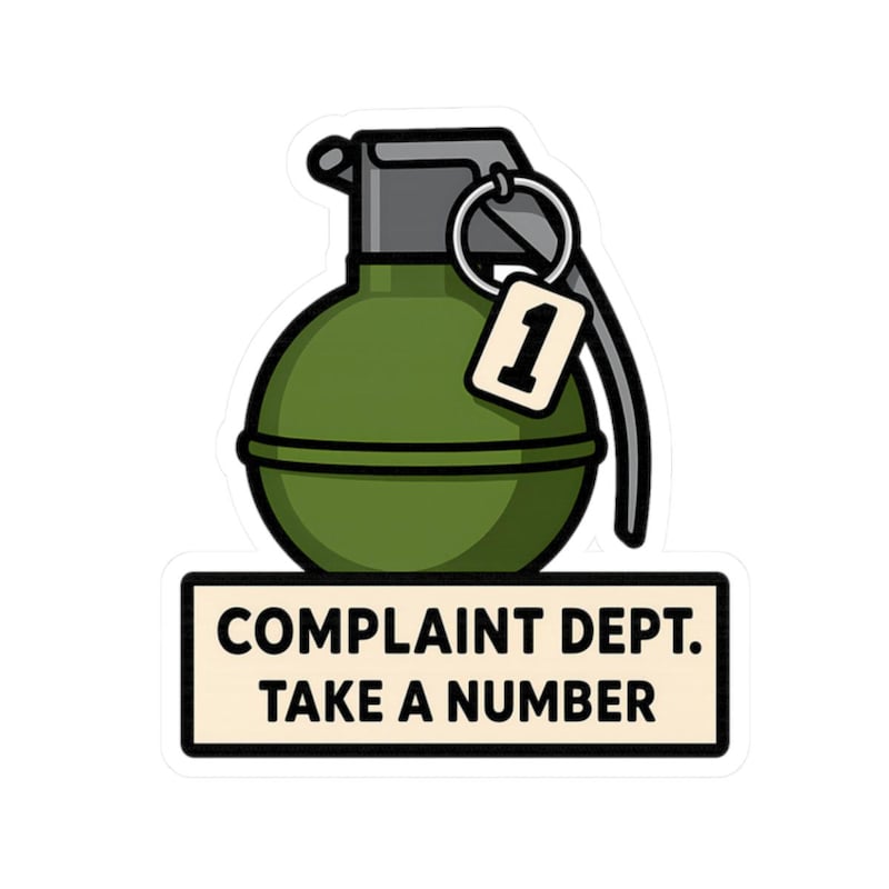 Complaint Department Grenade - Etsy