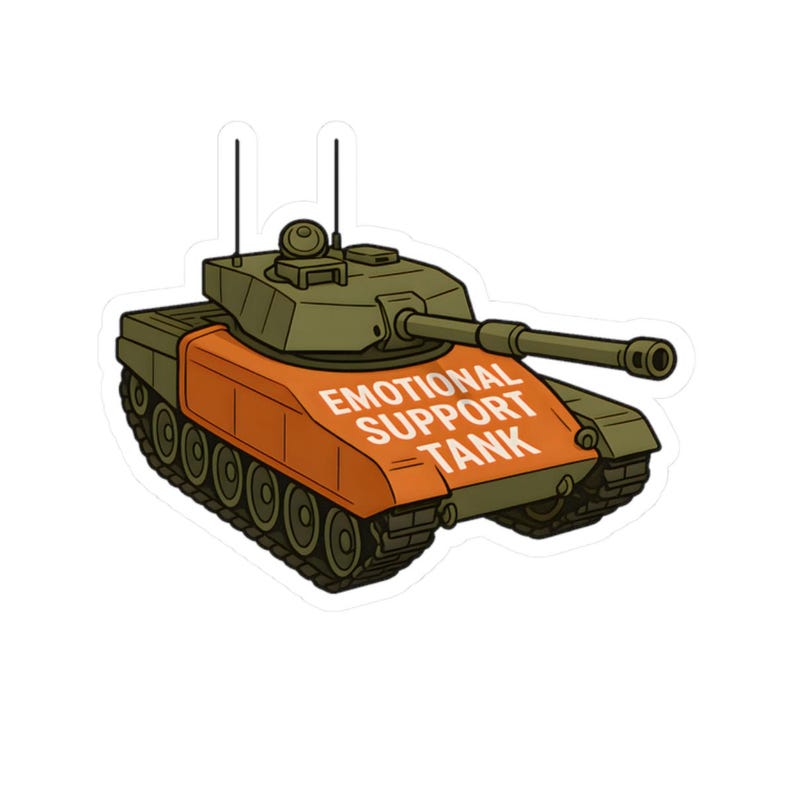 Funny Sticker for Army Soldiers, Tankers, Tanks, Military Veterans, Air ...