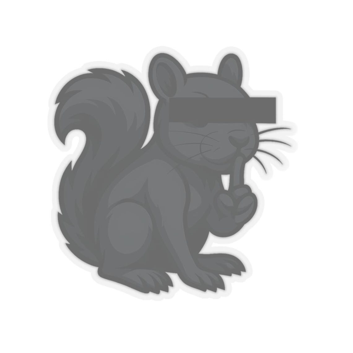 Funny Secret Squirrel Sticker for Military Veterans, Air Force Airmen ...