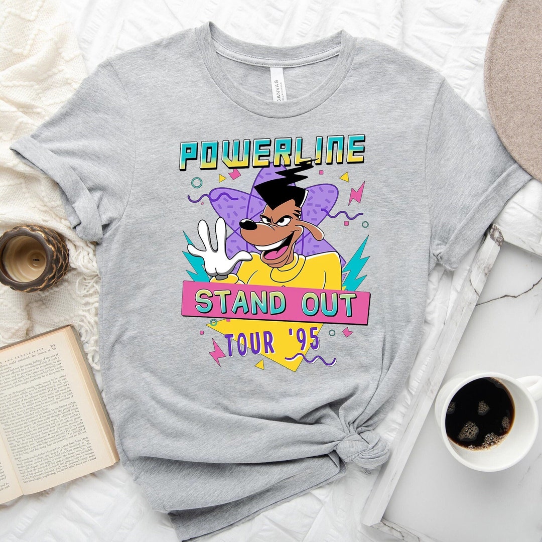 Disney A Goofy Movie Goofy Stand Out World Tour '95 Retro - Etsy