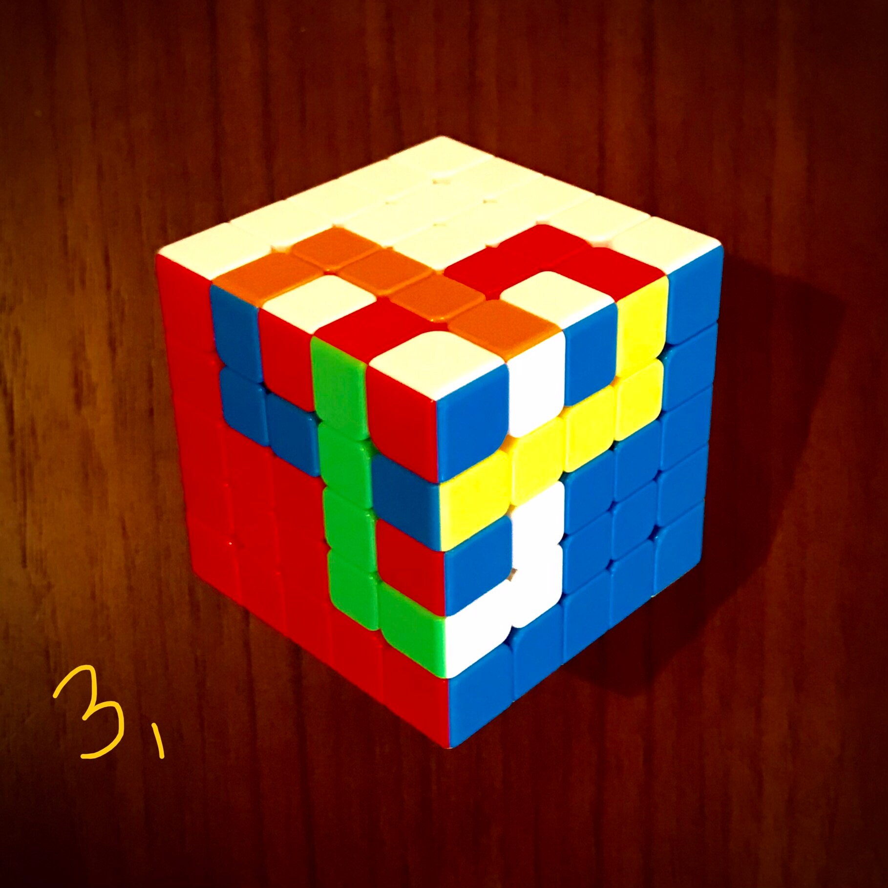 Custom 5x5x5 Cube Art - Etsy