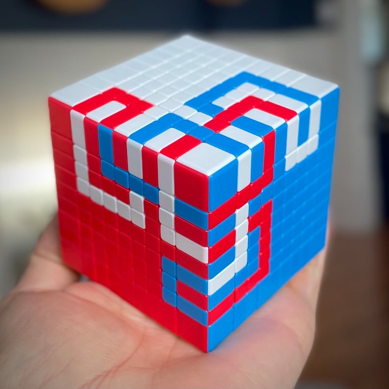 Custom 9x9x9 Cube Art - Etsy