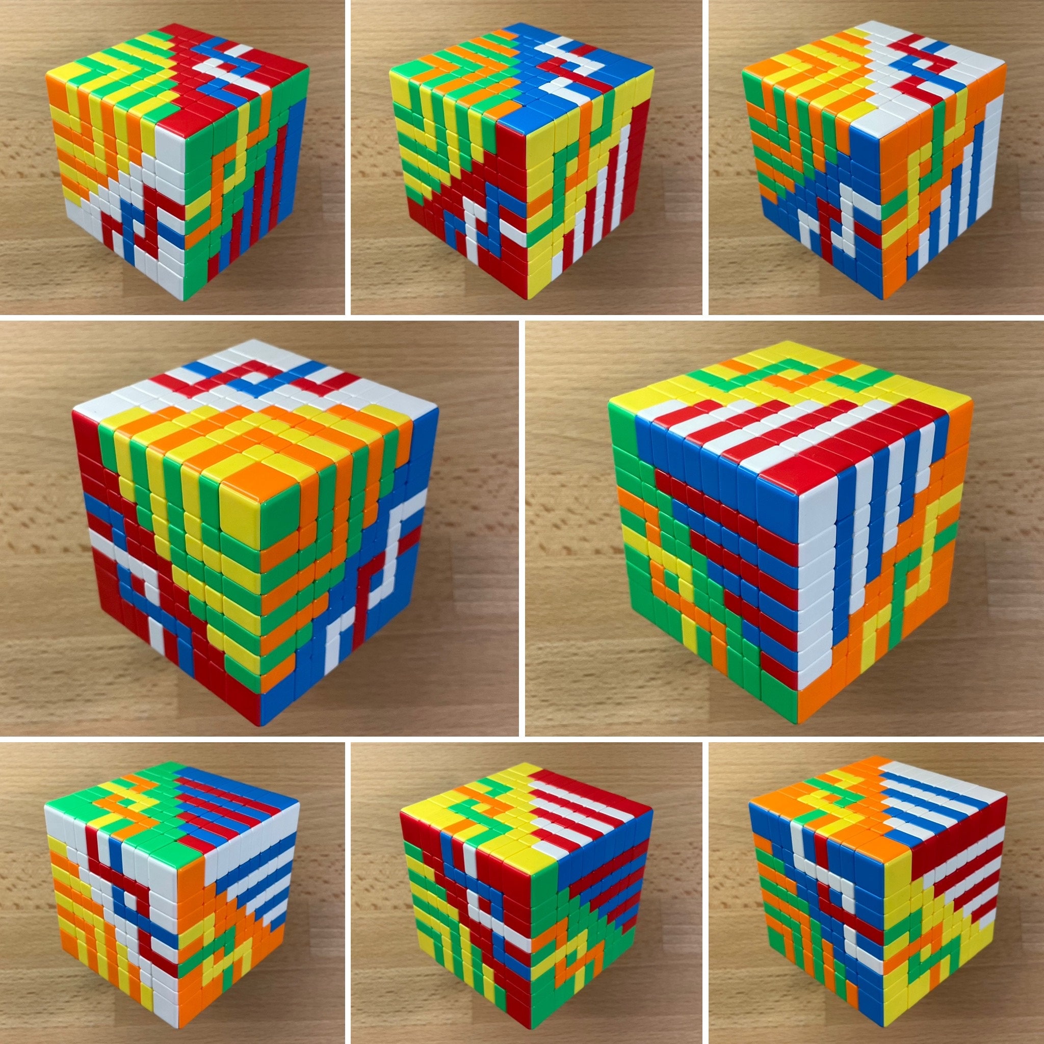 Custom 9x9x9 Cube Art - Etsy