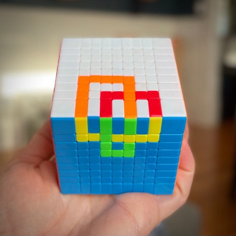 Custom 9x9x9 Cube Art - Etsy