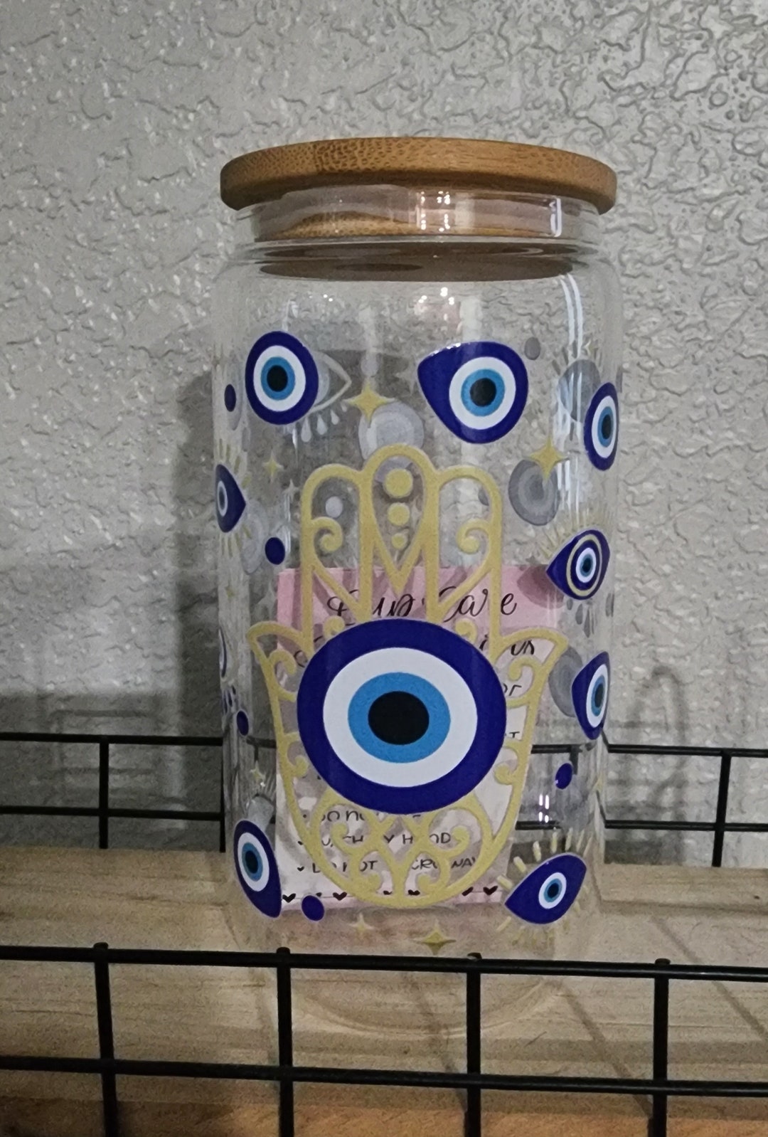 Evil Eye Libby Glass - Etsy
