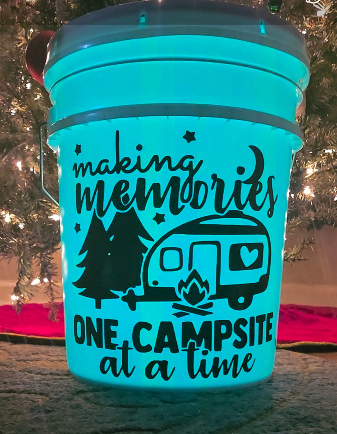 Light up Camping Bucket - Etsy