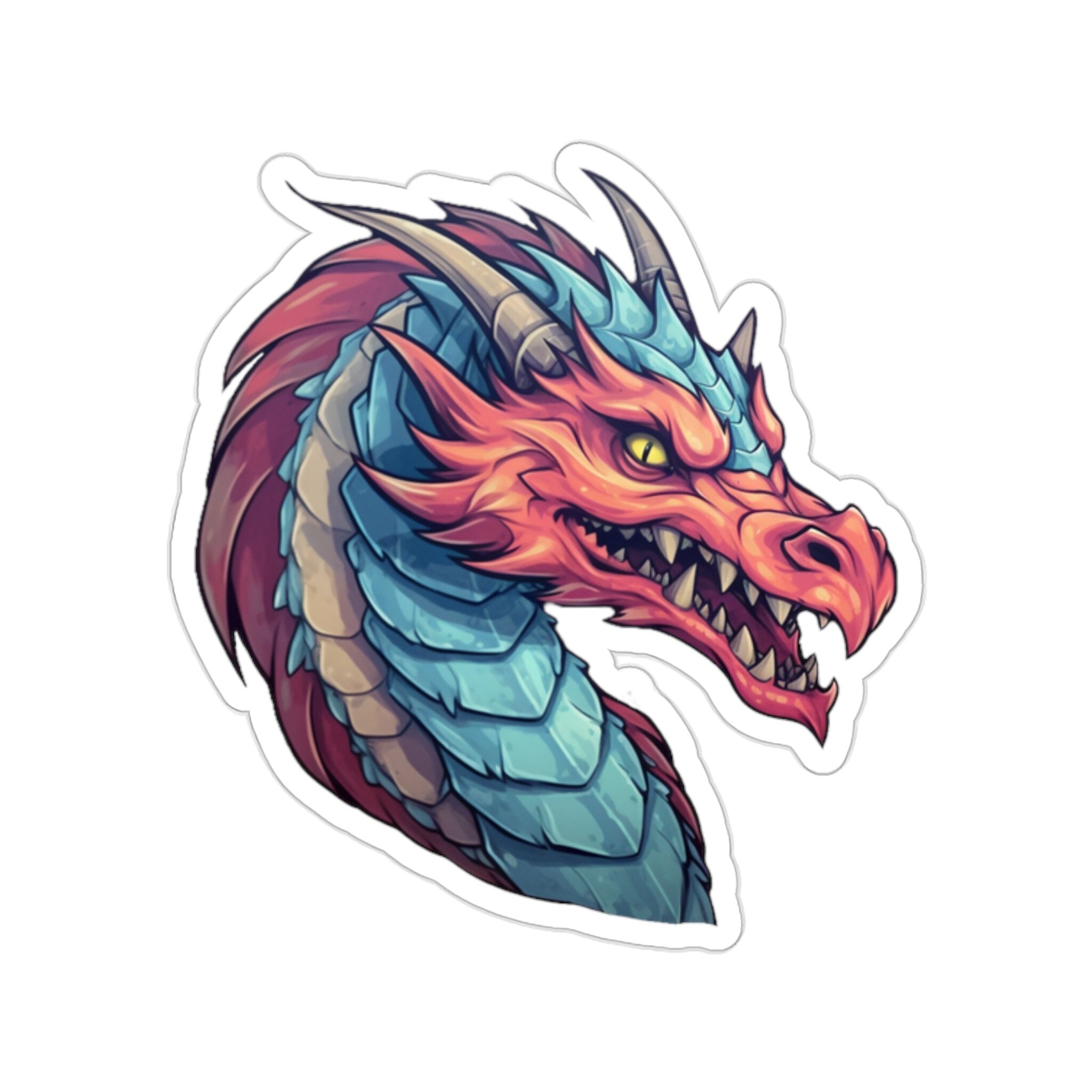 Sticker Dragon Lair Cool Dragon Sticker for Laptop Cool - Etsy