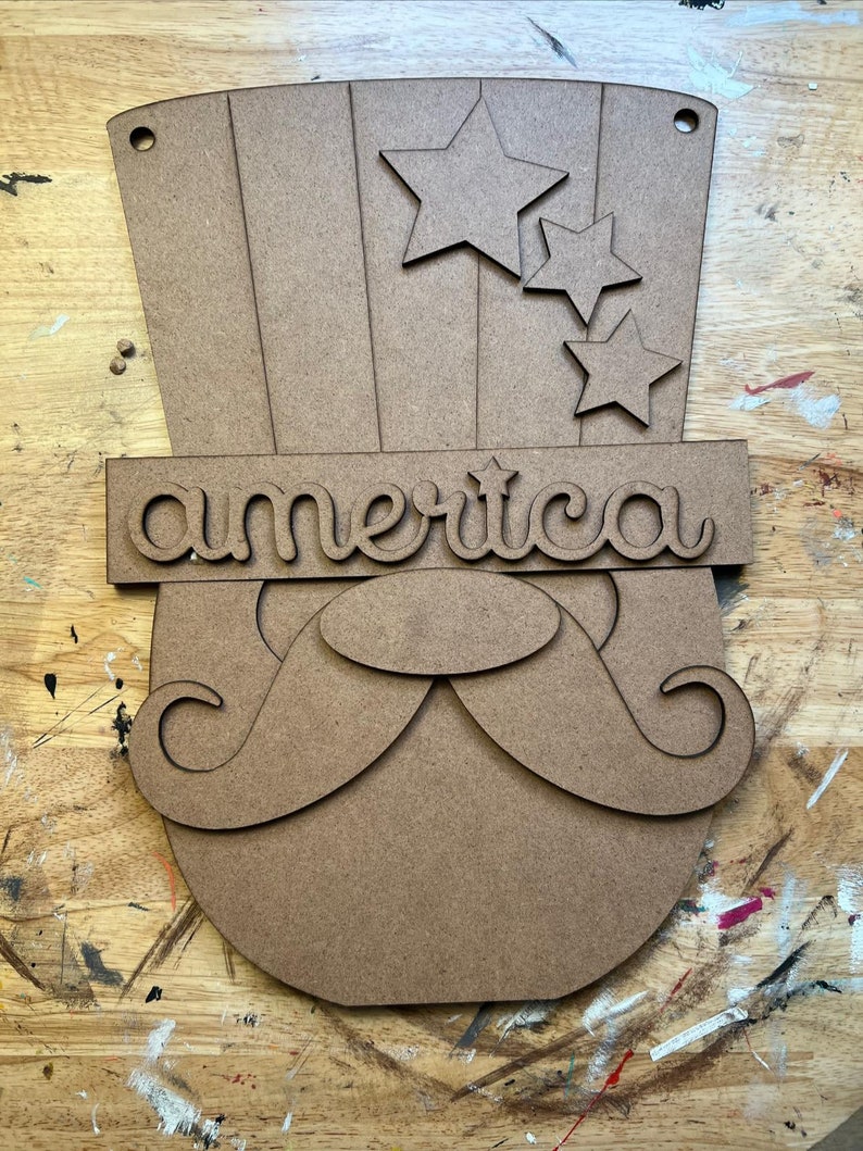 Uncle Sam Door Hanger - Etsy