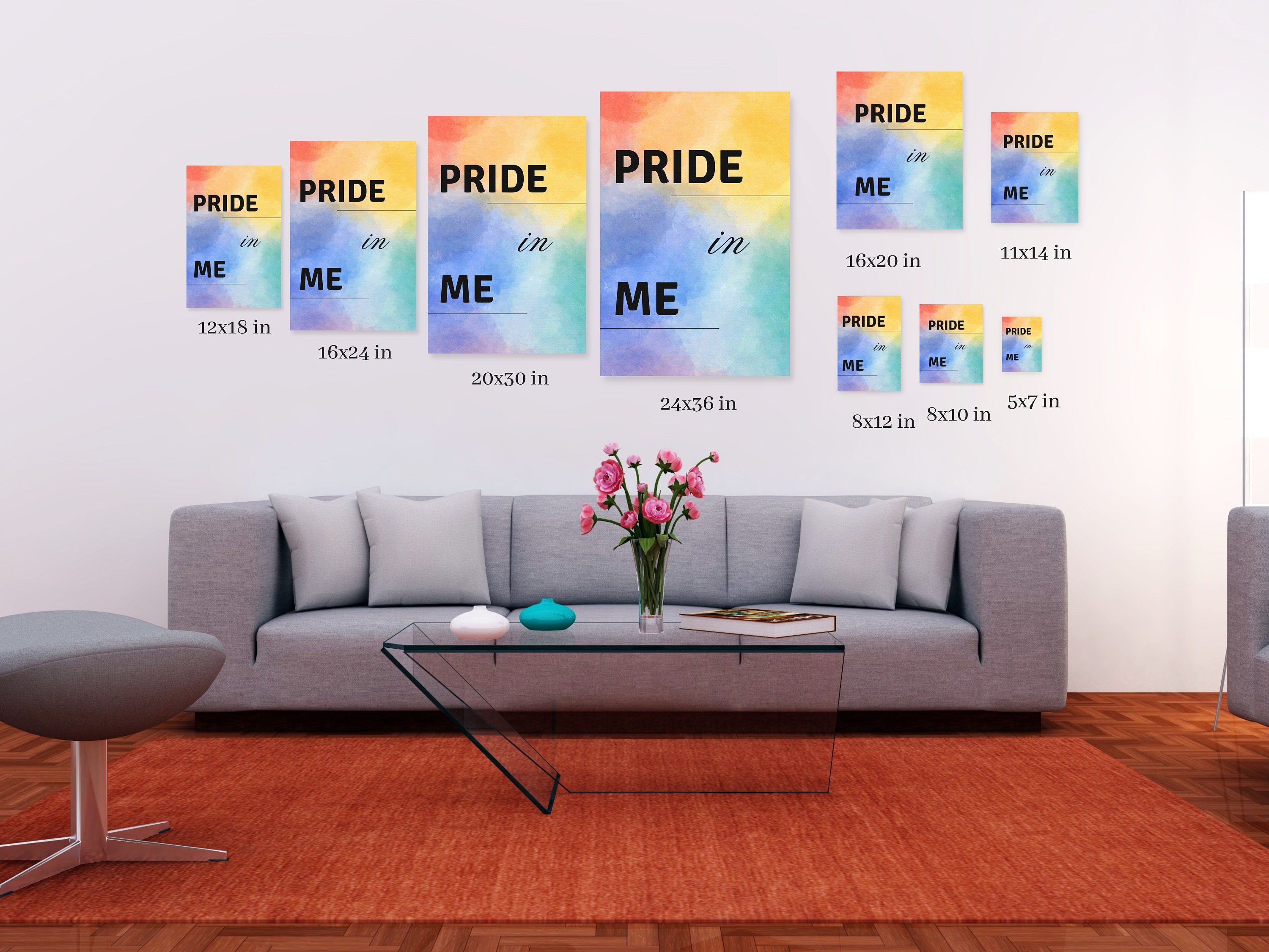 Pride in Me With Color Poster, Wall Art, Digital Download - Etsy