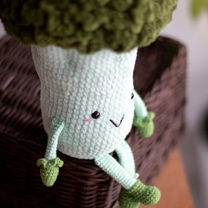 Amigurumi Pattern Crochet Plus Broccoli, Amigurumi Broccoli, Crochet ...