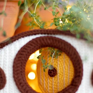 Amigurumi Crochet Pattern Hobbit House, Crochet Hobbit House, Crochet ...