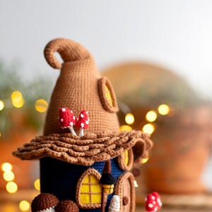 Amigurumi Pattern Crochet Forest House, Pattern House, Amigurumi Forest ...