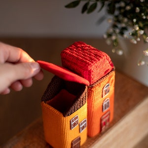 SET Amigurumi Pattern Crochet Small Houses, Houses for Decoration ...
