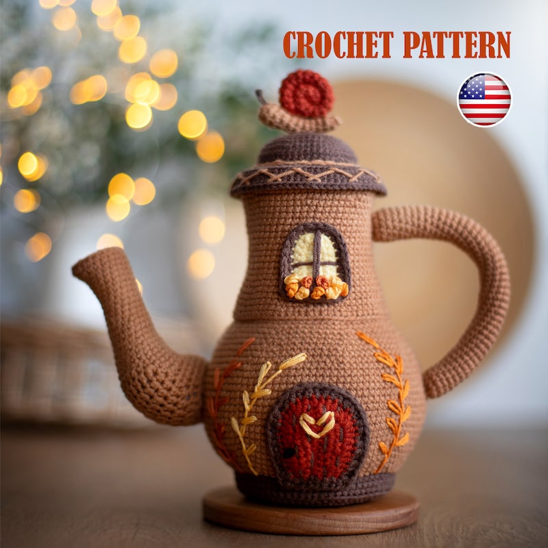 Crochet Tea Pot - Etsy