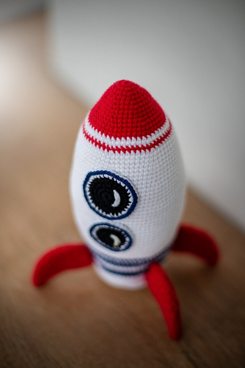 Amigurumi Pattern Crochet Rocket, Amigurumi Cosmonautics Day, Pattern ...