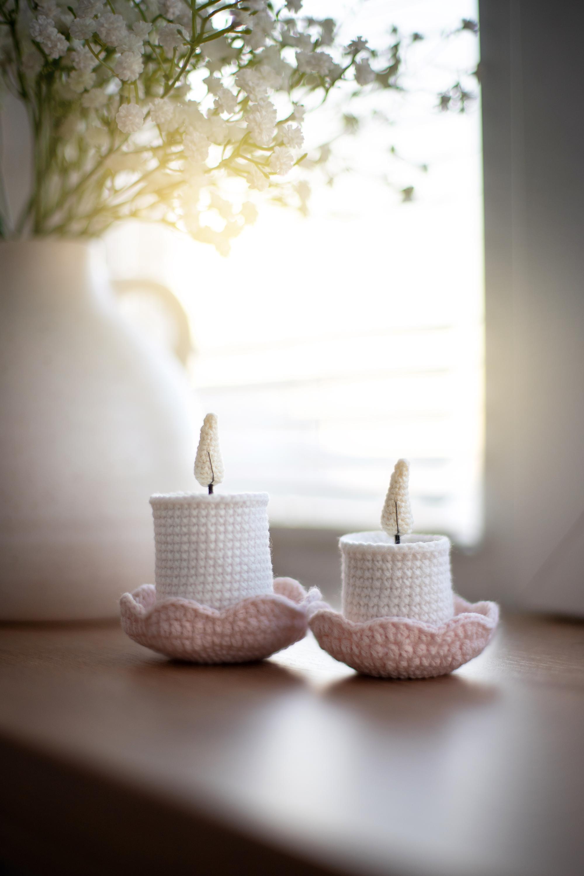Crochet Spring Candle Holder Pattern, Amigurumi Decor (PDF Tutorial) - Etsy