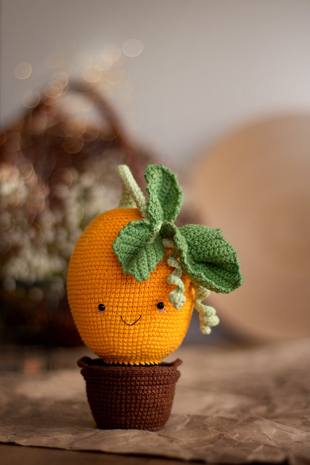 SET Amigurumi Pattern Crochet Fruits in Baskets Amigurumi - Etsy