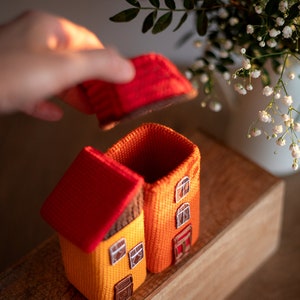 SET Amigurumi Pattern Crochet Small Houses, Houses for Decoration ...