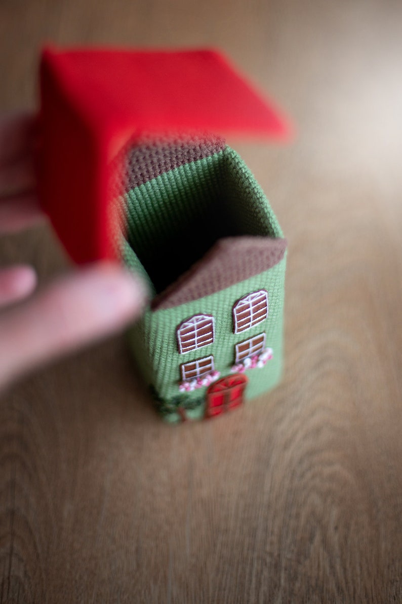 2 SET Amigurumi Pattern Crochet: Four Houses Houses for - Etsy