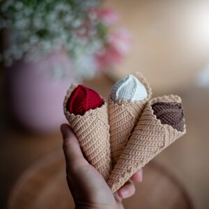 Amigurumi Ice Cream Crochet Pattern Set (PDF) - Etsy