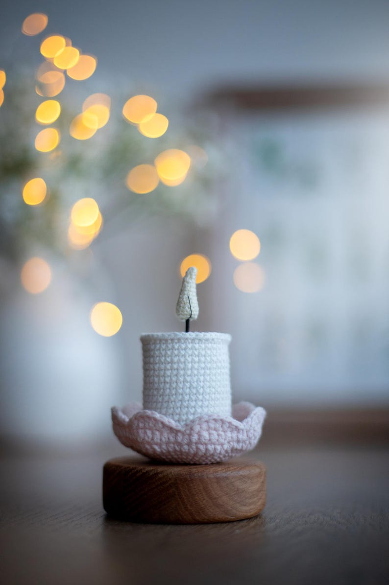 Crochet Spring Candle Holder Pattern, Amigurumi Decor (PDF Tutorial) - Etsy
