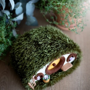 Amigurumi Crochet Pattern Hobbit House, Crochet Hobbit House, Crochet ...
