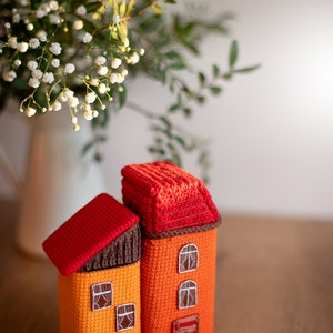 SET Amigurumi Pattern Crochet Small Houses, Houses for Decoration ...