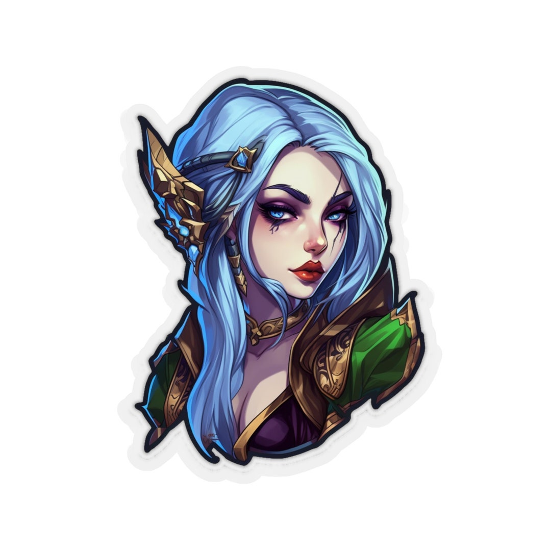 High-elf of Quel'thalas Sticker | Warcraft-inspired Sticker | Kiss-cut ...