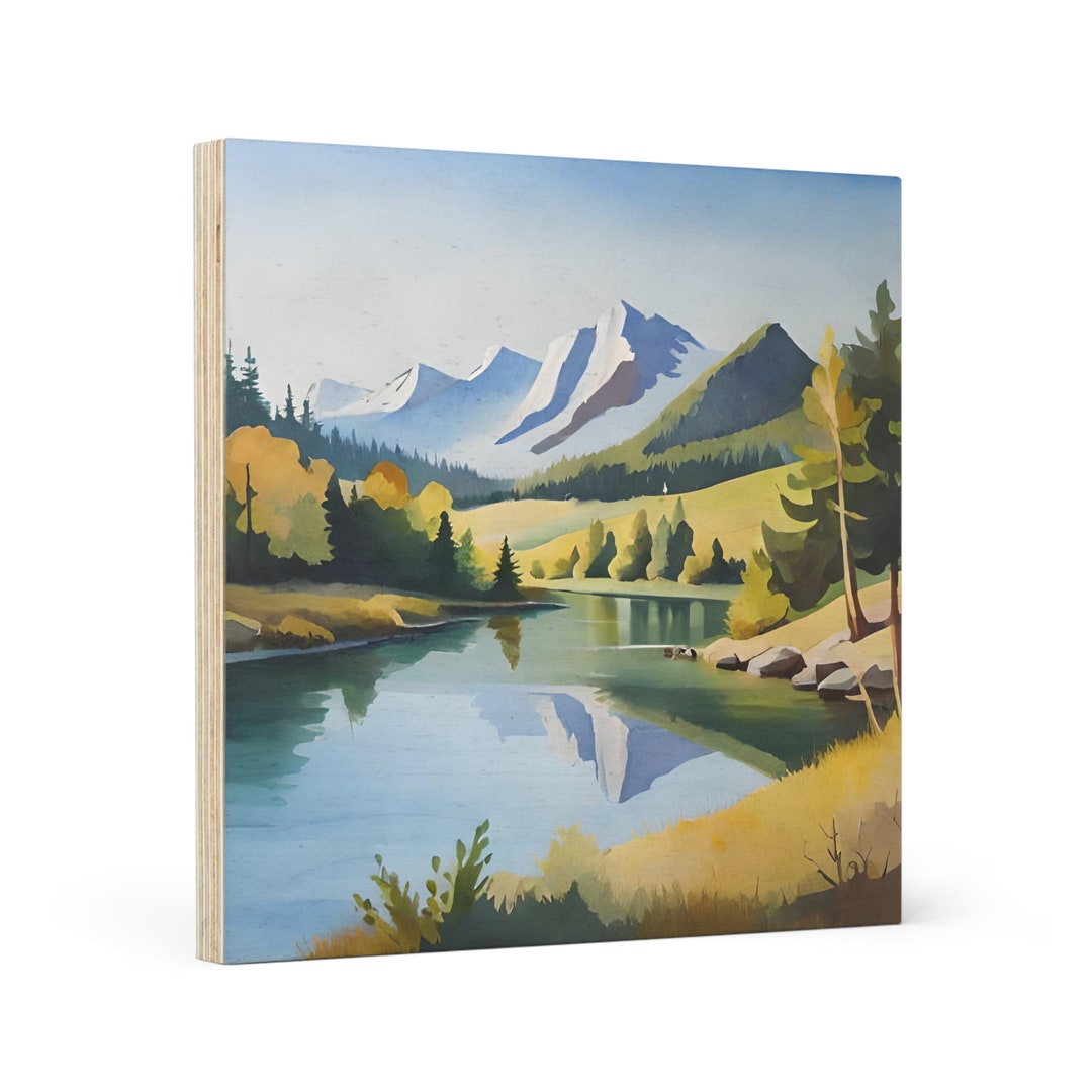 Digital Scenery Wall Art Prints Beautiful Landscapes for Home Decor ...