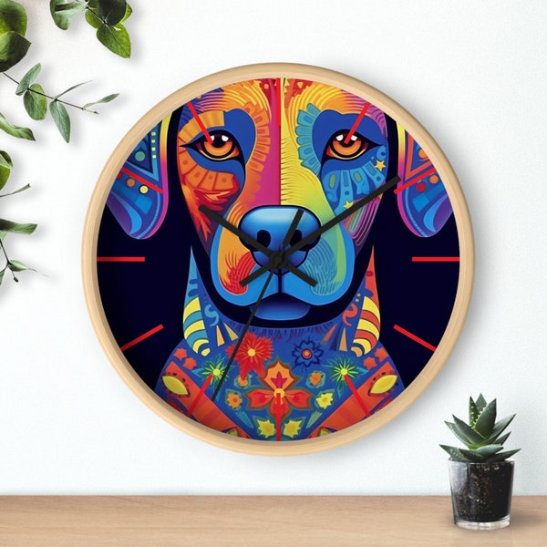 Dog Clock - Etsy