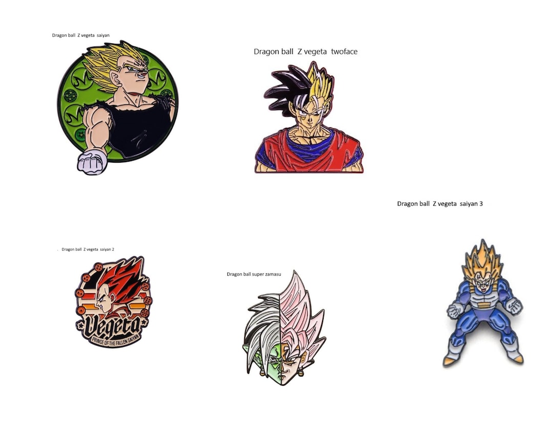 Various Dragon Ball Z Pins - Etsy