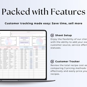 Client Tracker Spreadsheet, Customer Management Tool Google Sheets ...