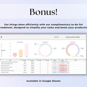 Order Tracker Spreadsheet, Home Baker Business Order Log Template ...