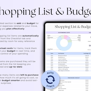 Moving Planner Spreadsheet Google Sheets Apartment Home Moving Template Excel Budget Planner ...