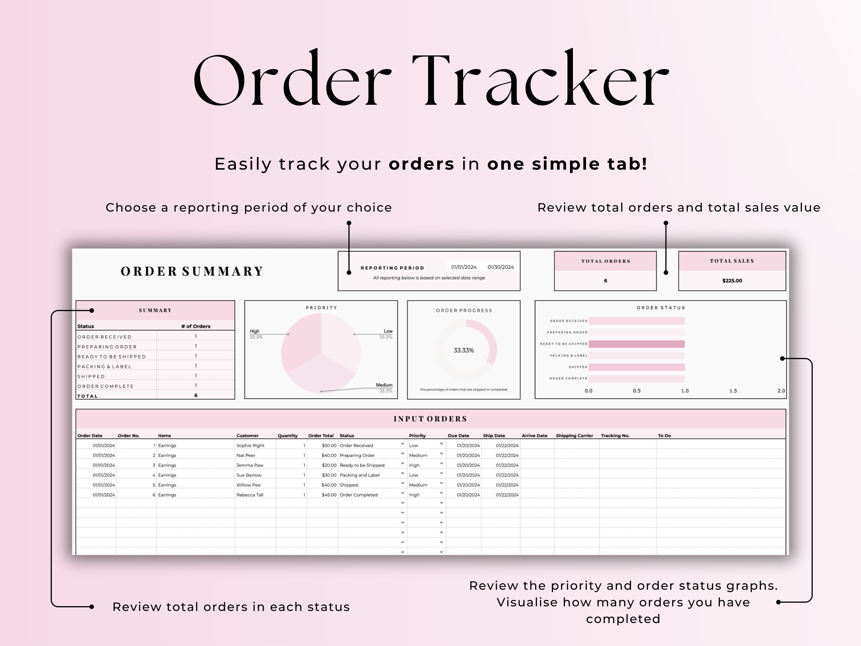Handmade Business Bookkeeping Spreadsheet, Craft Product Pricing ...