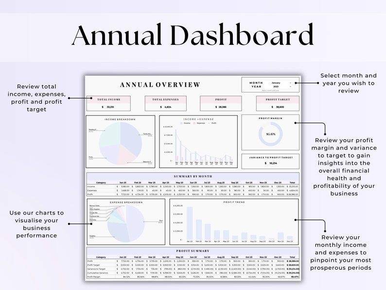 Easy Bookkeeping Spreadsheet Template for Photographer Videographer ...