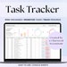 Task Tracker Spreadsheet Template, Task Management Google Sheets, To-do ...