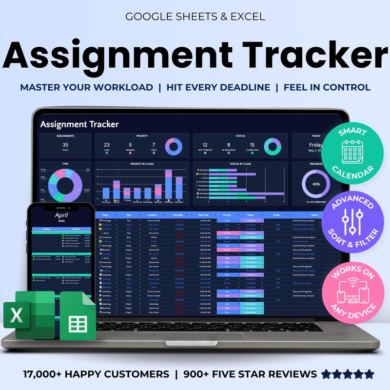 Case Tracking Excel - Etsy