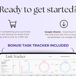 Easy Bookkeeping Spreadsheet Template for Photographer Videographer ...