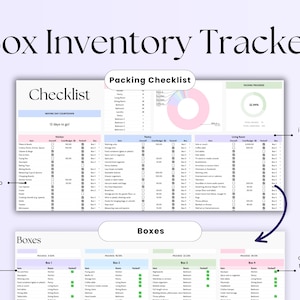 Moving Planner Spreadsheet Google Sheets Apartment Home Moving Template ...