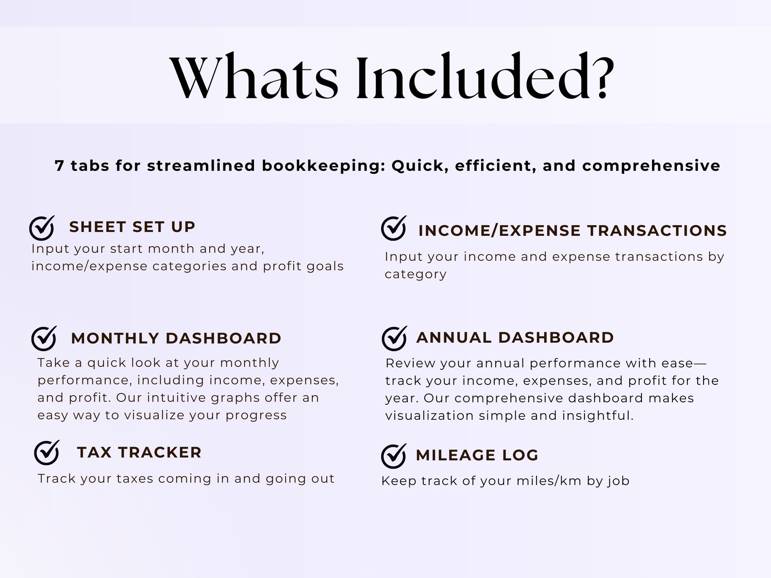 Easy Bookkeeping Spreadsheet Template for Photographer Videographer ...
