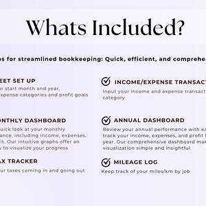 Easy Bookkeeping Spreadsheet Template for Photographer Videographer ...