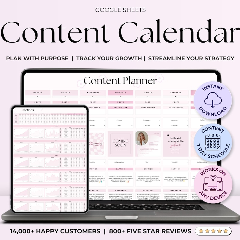Tiktok Viral Calendar - Etsy