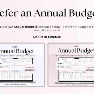 2024 Monthly Budget Planner Spreadsheet Template, Easy Digital ...
