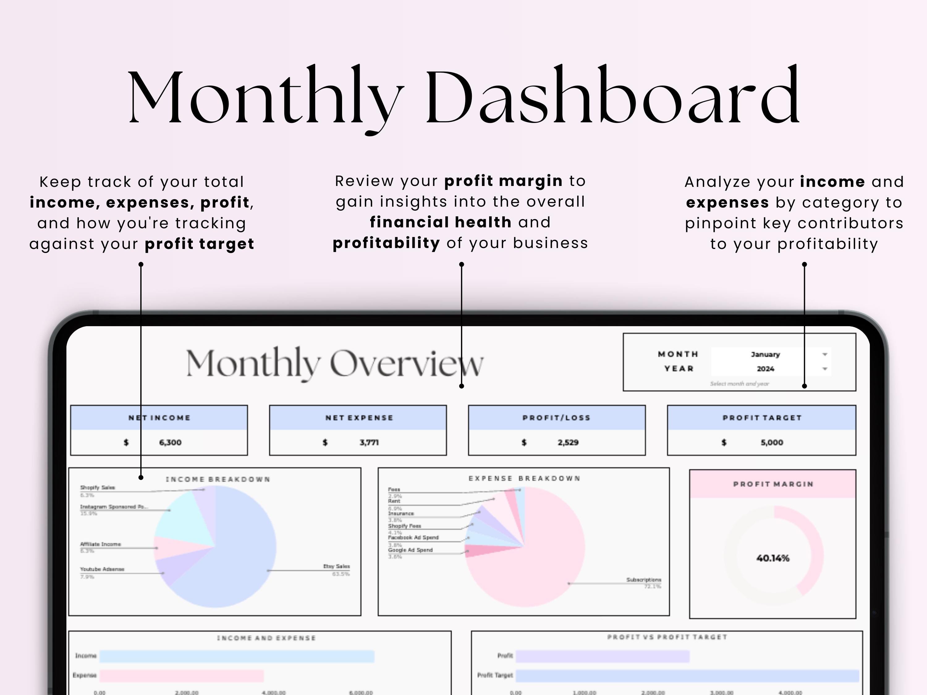 Home Baker Recipe Cost Pricing Calculator Bookkeeping Spreadsheet Excel ...