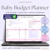 Baby Budget Spreadsheet Template Pregnancy Financial Planning Checklist ...