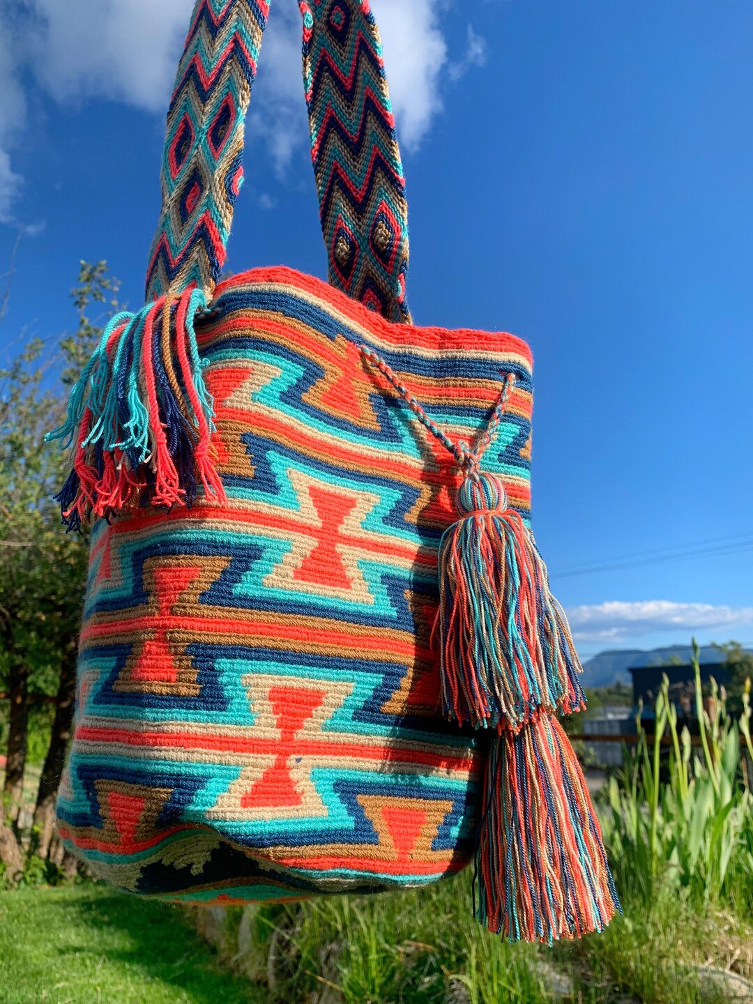 Sea Wayuu Bag. - Etsy