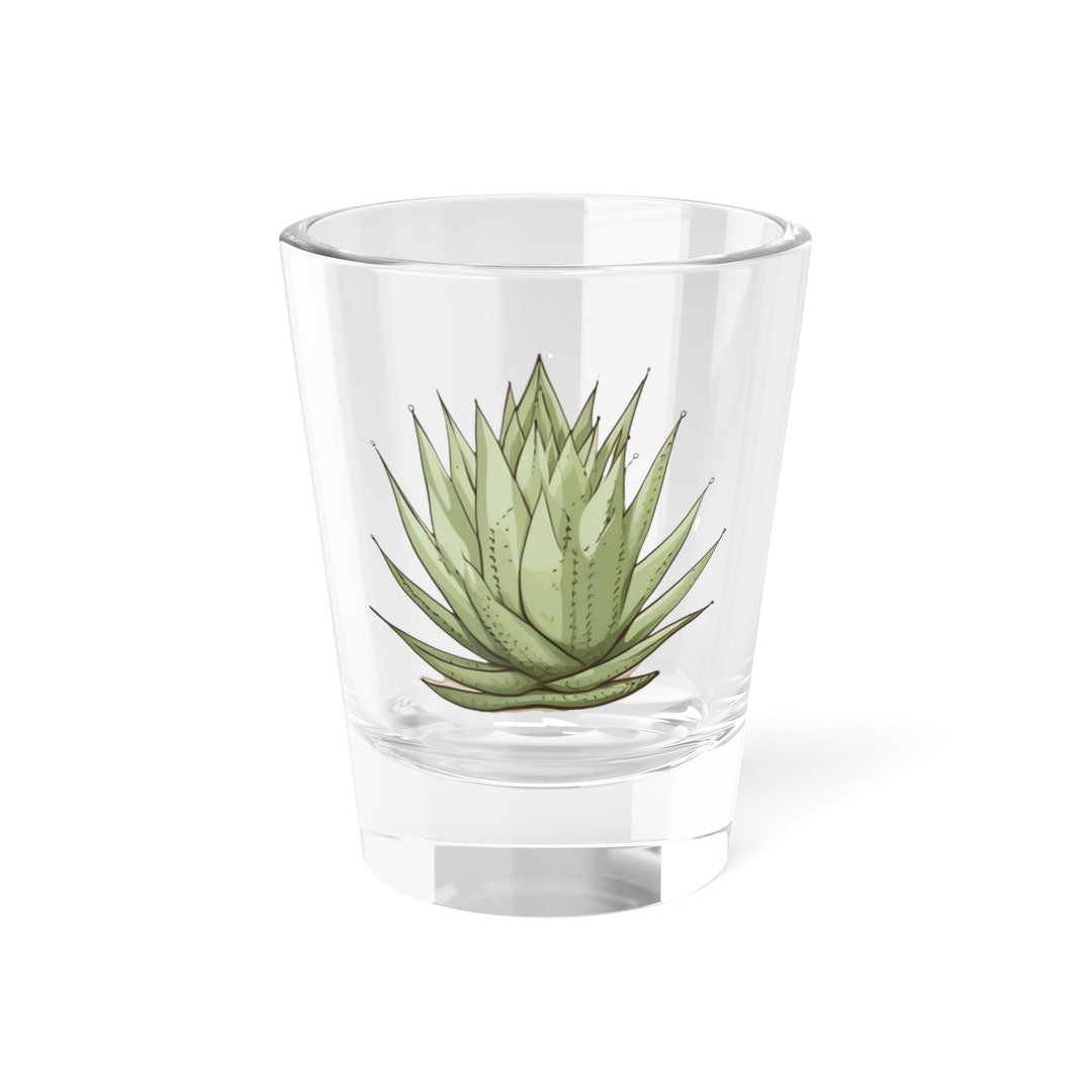 Agave Shot Glass / Tequila Lover / Marg / Mexican Shot Glasses/fiesta ...