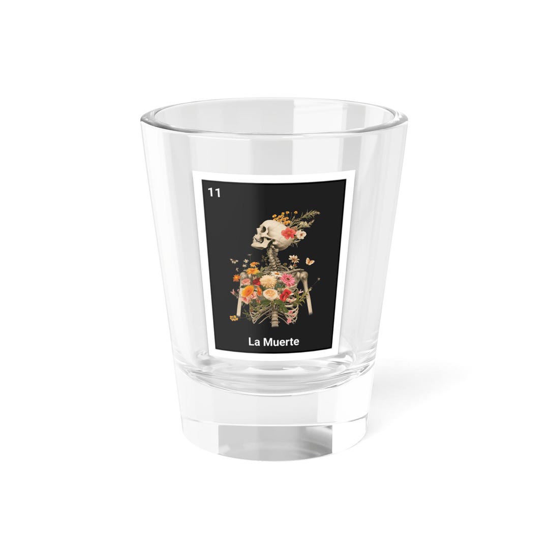 Skeleton Loteria Shot Glass,mexican Shot Glass,tequila Gift,tequila ...
