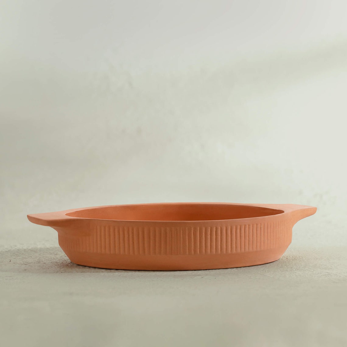Handmade Clay Terracotta Baking Dish, Clay Pot for Cooking Biryani or ...